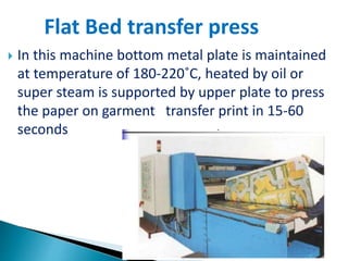 Transfer printing ppt | PPT