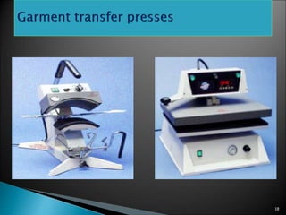 Transfer printing ppt | PPT | Needlework | Arts and Crafts