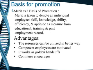 Transfer & promotion power point | PPT
