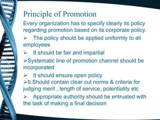 Transfer & promotion power point | PPT