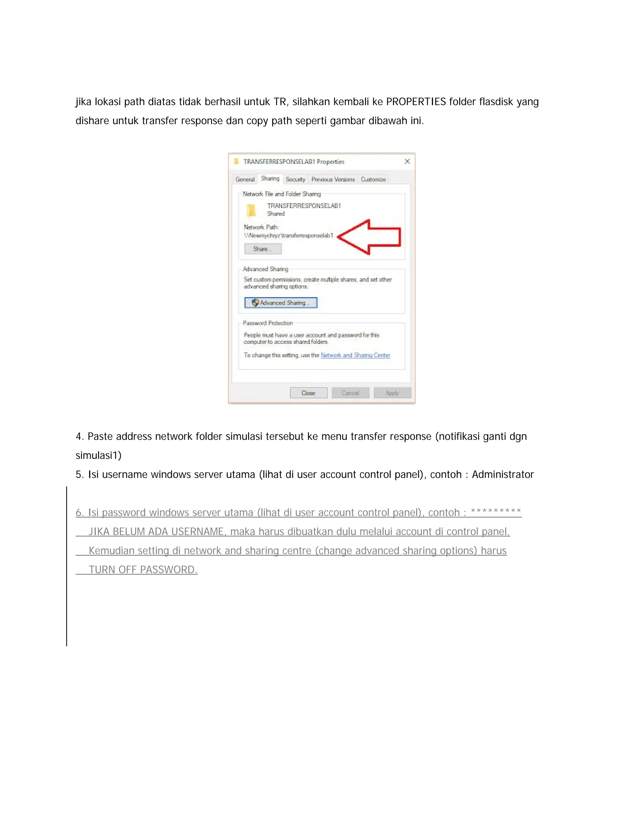 transfer respond (panduan untuk proktor ANBK) | PDF