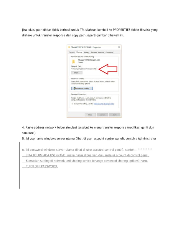 transfer respond (panduan untuk proktor ANBK) | PDF