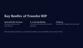Transfer RIP Software Printers - Acrorip | PPT