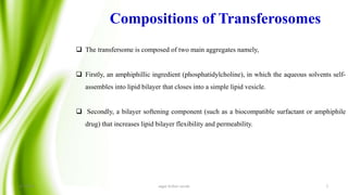 Transfersome | PPTX | Chemistry | Science