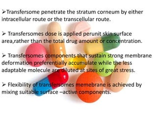 Transfersomes | PPTX