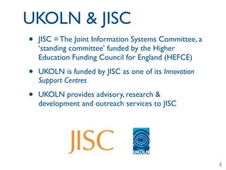 Importance of Developers to HE in the UK | PPT