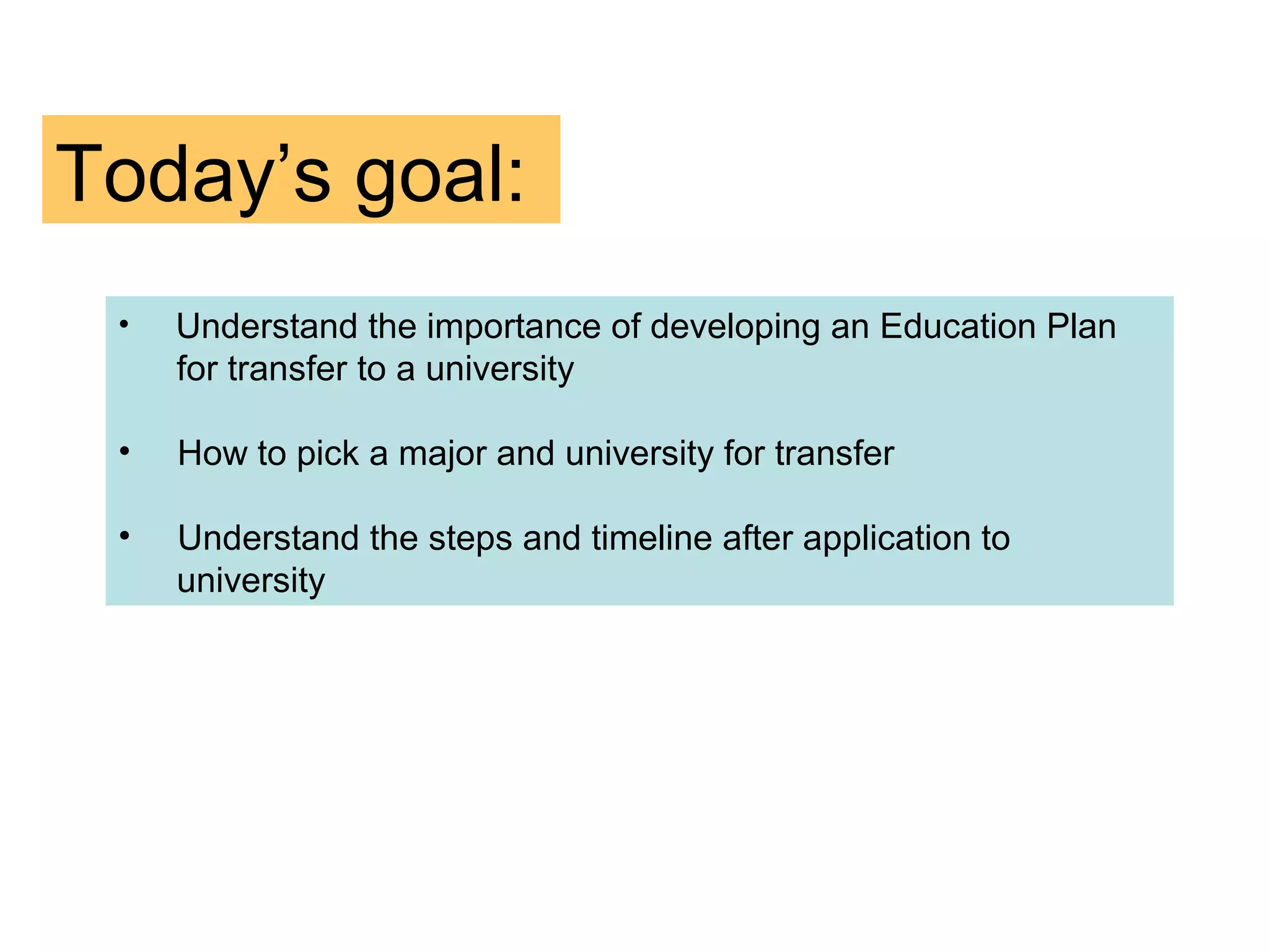 Transfer Information Slideshow | PPT