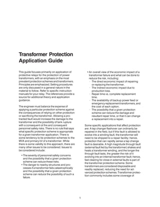 Transformer guide | PDF | First Aid | Injuries