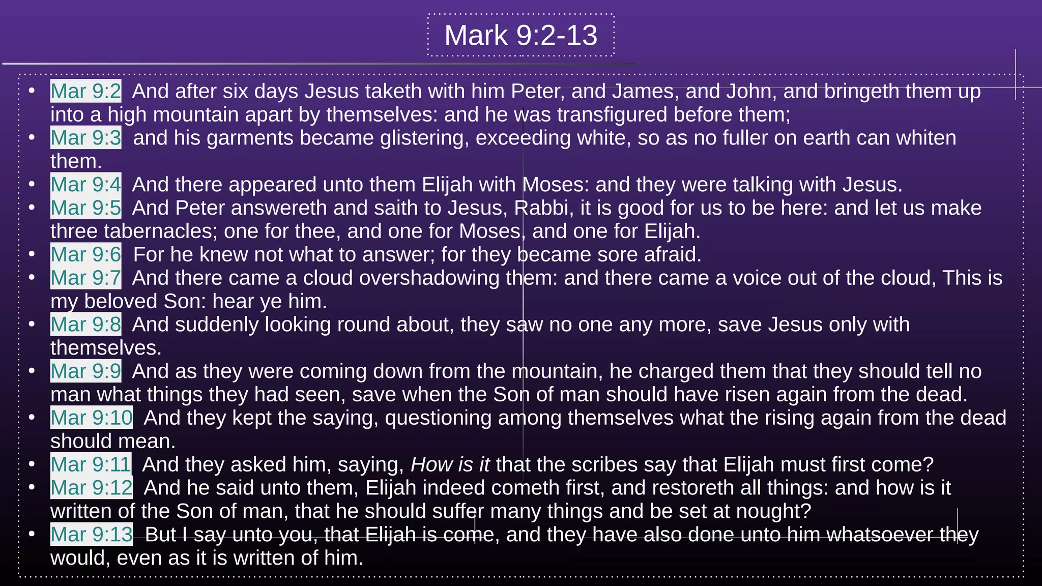 Transfiguration | PPT