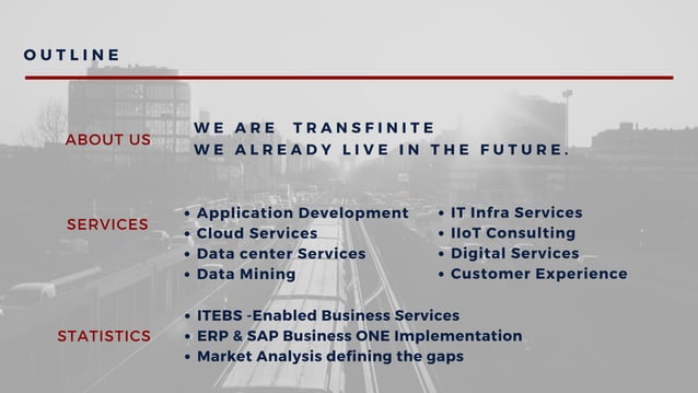 Transfinite corporate profile | PPT