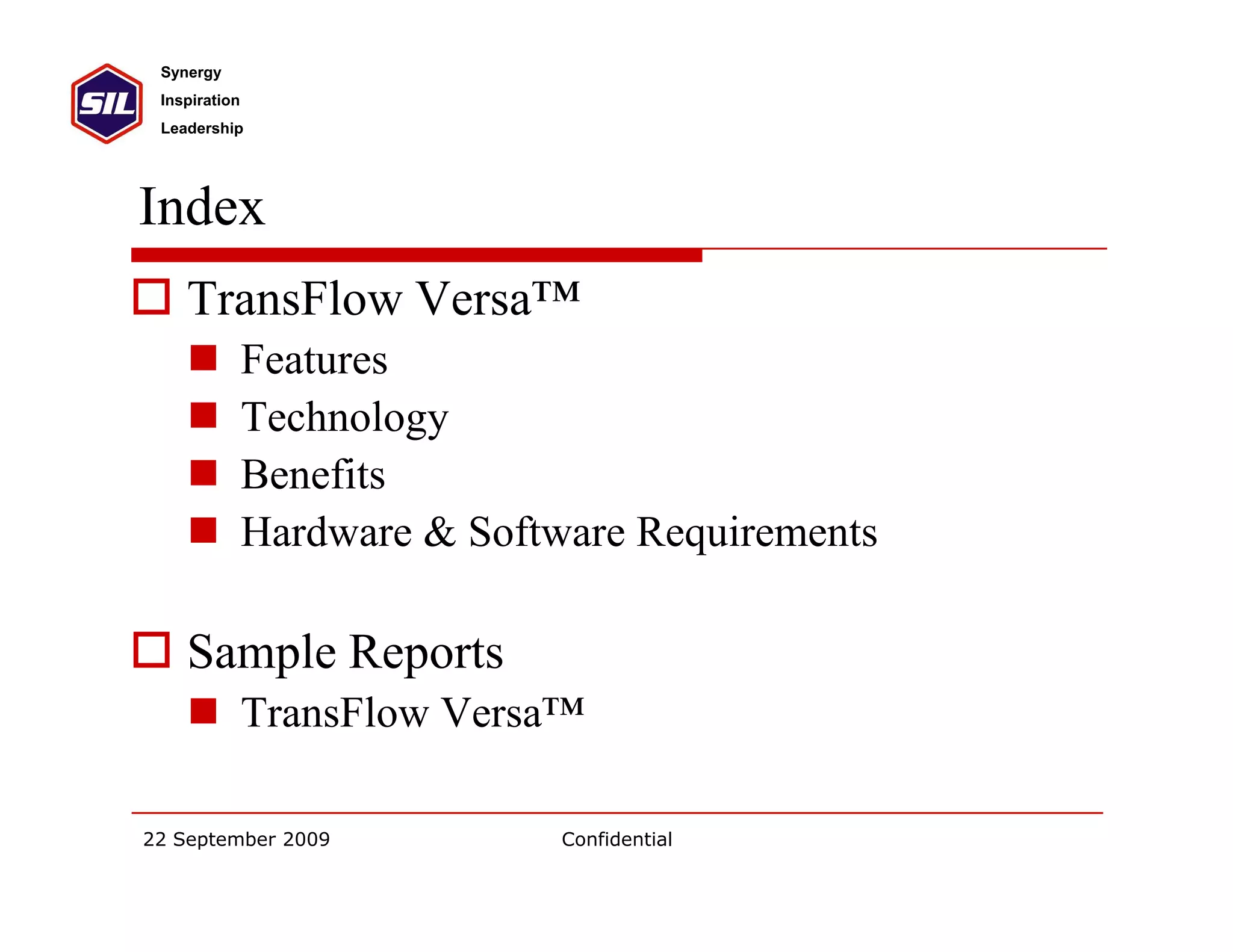 Trans Flow Product Presentation | PDF