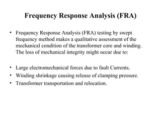 Transfomer diagnostics/sanjeet-1308143 | PPT