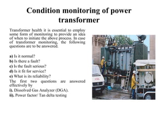 Transfomer diagnostics/sanjeet-1308143 | PPT