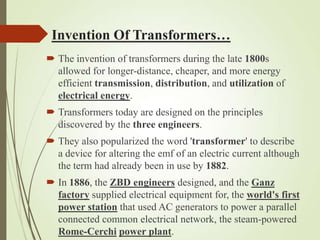 Electrical Transfomers | PPT