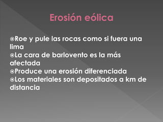 Transformacion del relieve | PPTX