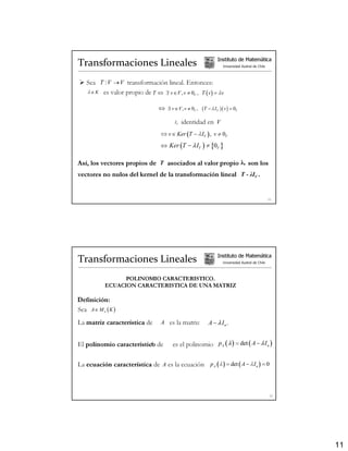 Transformaciones Lineales Pdf