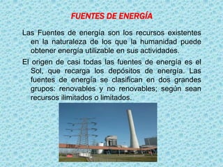 Transformacion y la conservacion de la energia | PPTX | Power and ...
