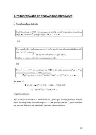 Transformada de-laplace | PDF