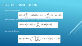 Transformada de fourier y convolucion | PPTX