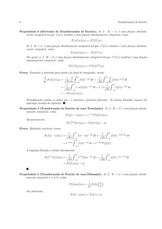 Transformada de Fourrier | PDF