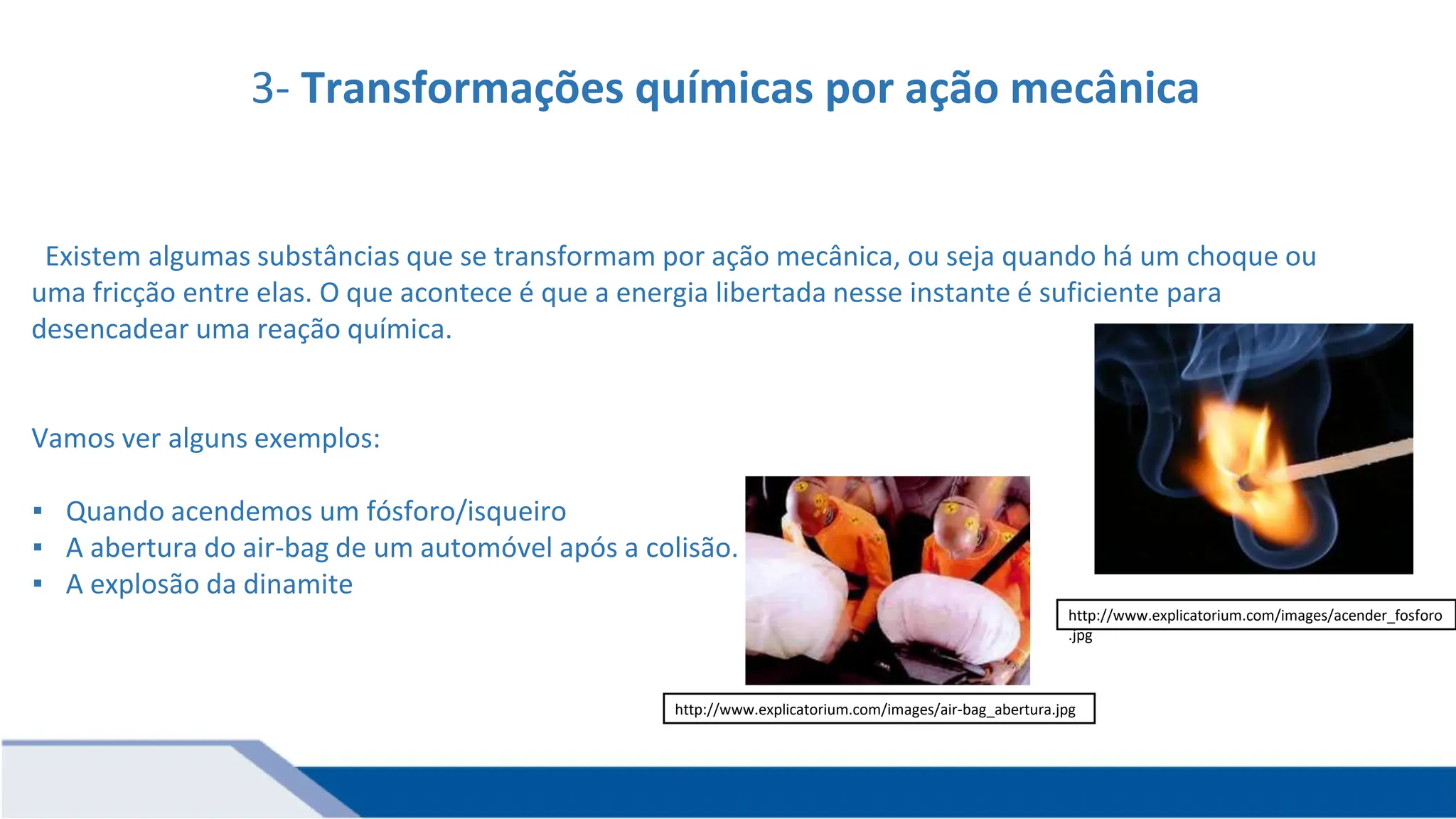 Transformações químicas 9° ano ensino fundamental | PPTX