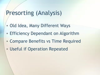 Transform and conquer (Saadiq Moola).ppt