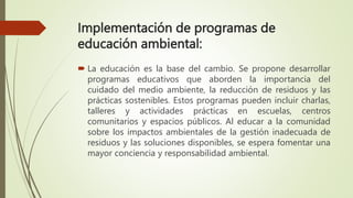 Transformando la Basura, proyecto escolar | PPTX