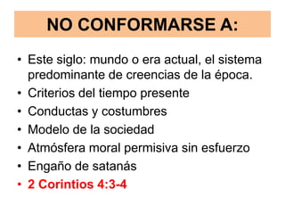 Transformar para comprobar | PPTX