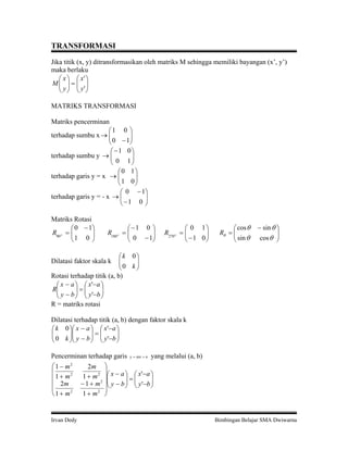 Transformasi | PDF