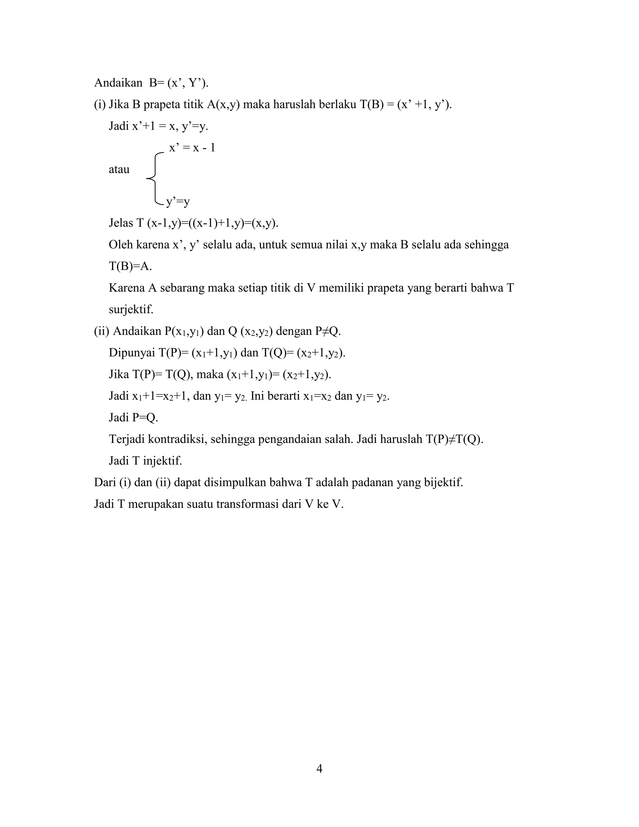 BAB 1 Transformasi | PDF