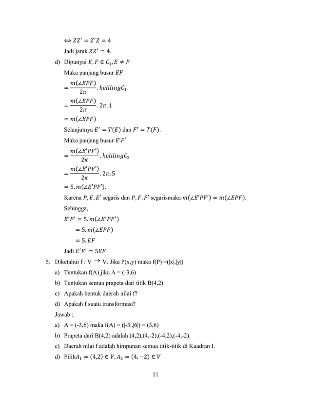 BAB 1 Transformasi | PDF
