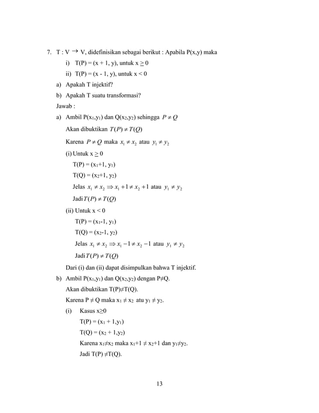 BAB 1 Transformasi | PDF