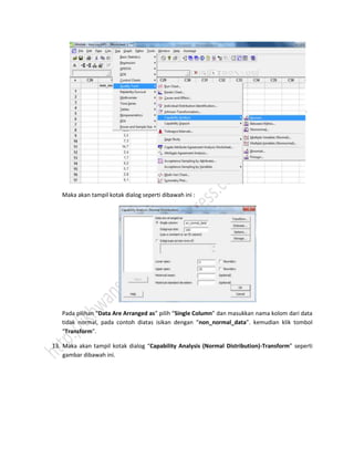 Transformasi box-cox | PDF