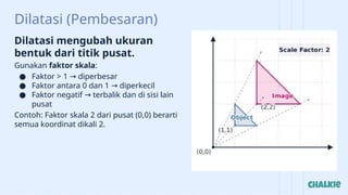 Transformasi-Geometri matematika kelas XI | PPTX