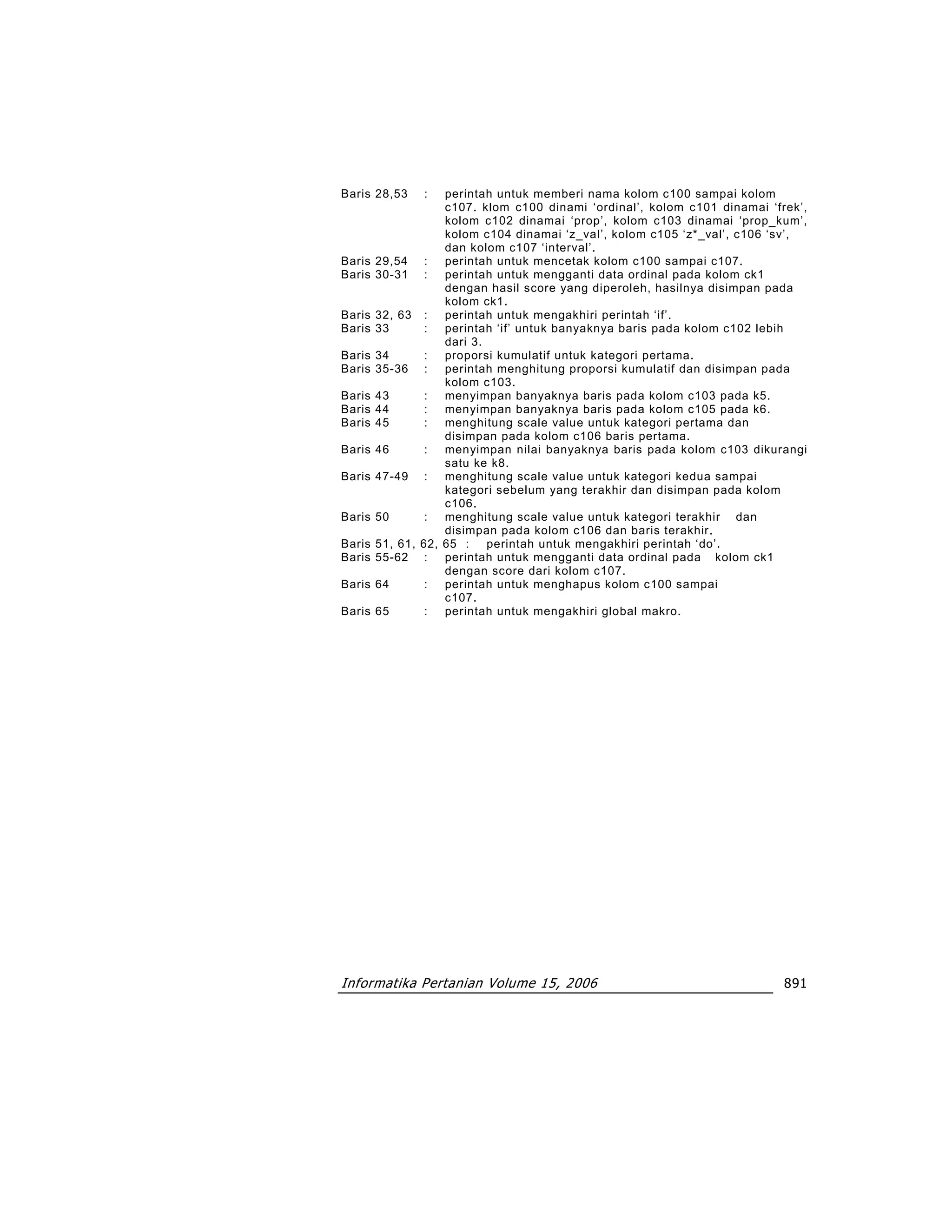 Transformasi data ordinal ke interval | PDF