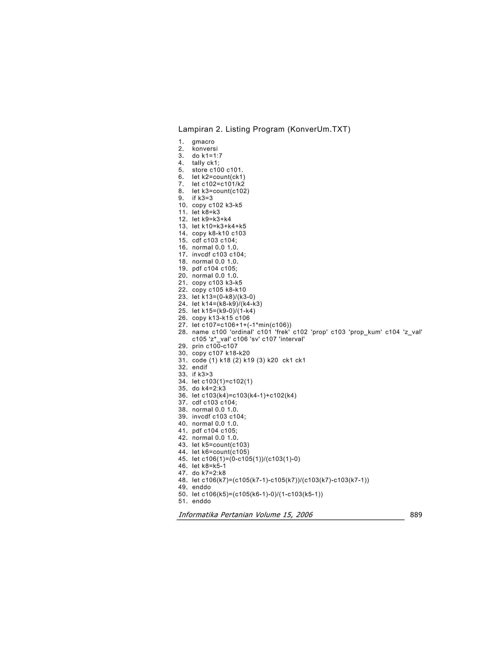 Transformasi data ordinal ke interval | PDF