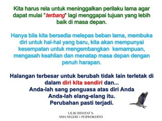 Transformasi diri elang (lilik hidayat s) | PPSX