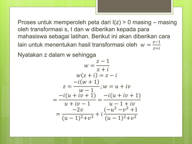 Transformasi elementer | PPTX