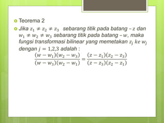 Transformasi elementer | PPTX