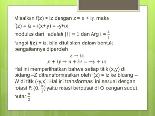 Transformasi elementer | PPTX