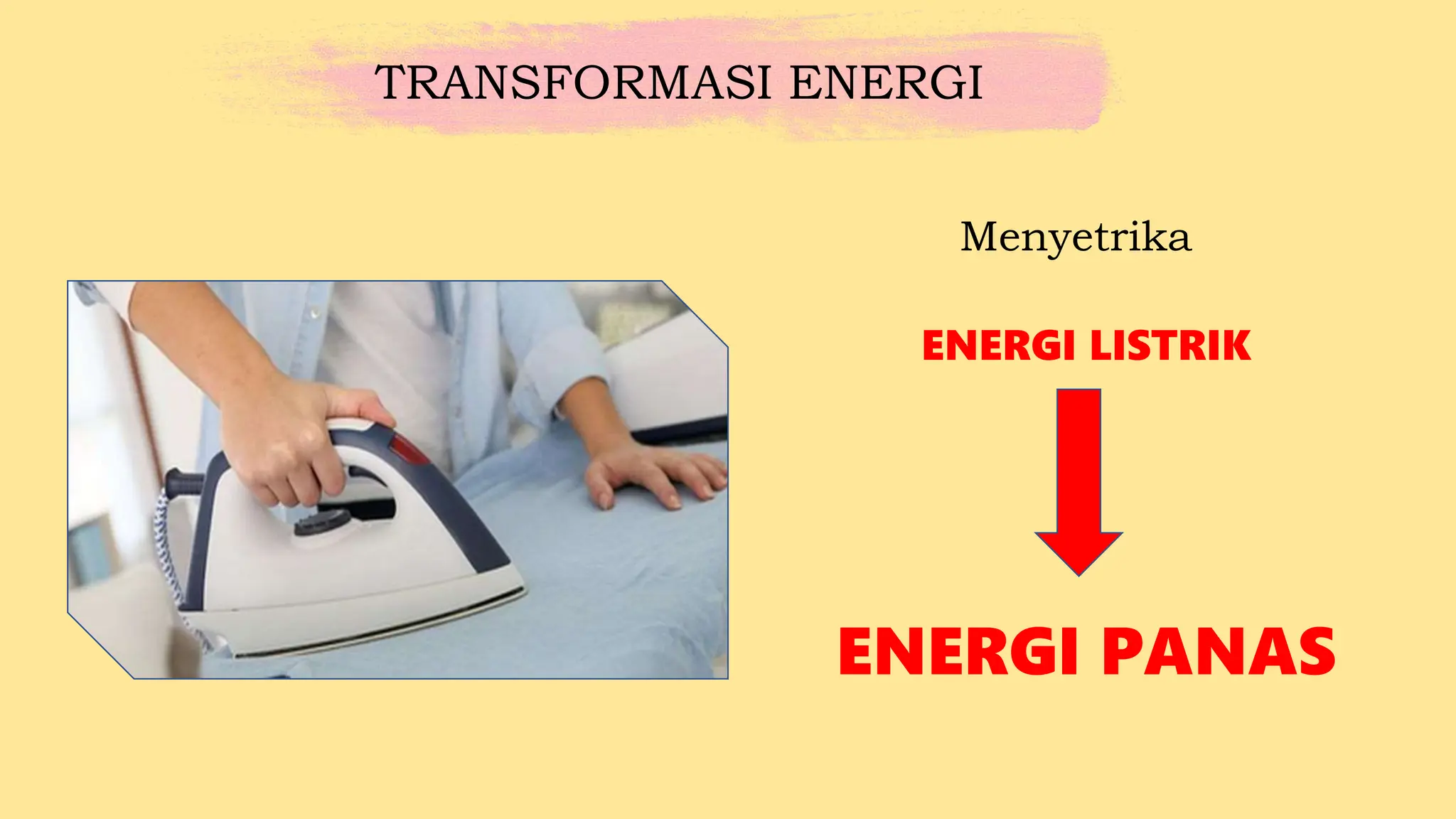 tranformasi energi atau perubahan energi | PPTX
