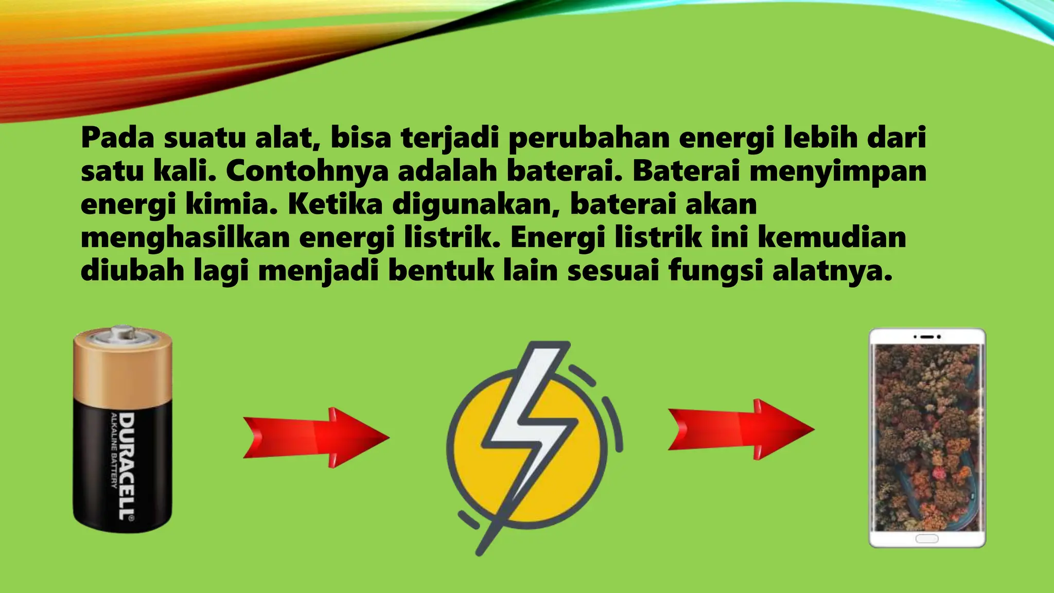 tranformasi energi atau perubahan energi | PPTX