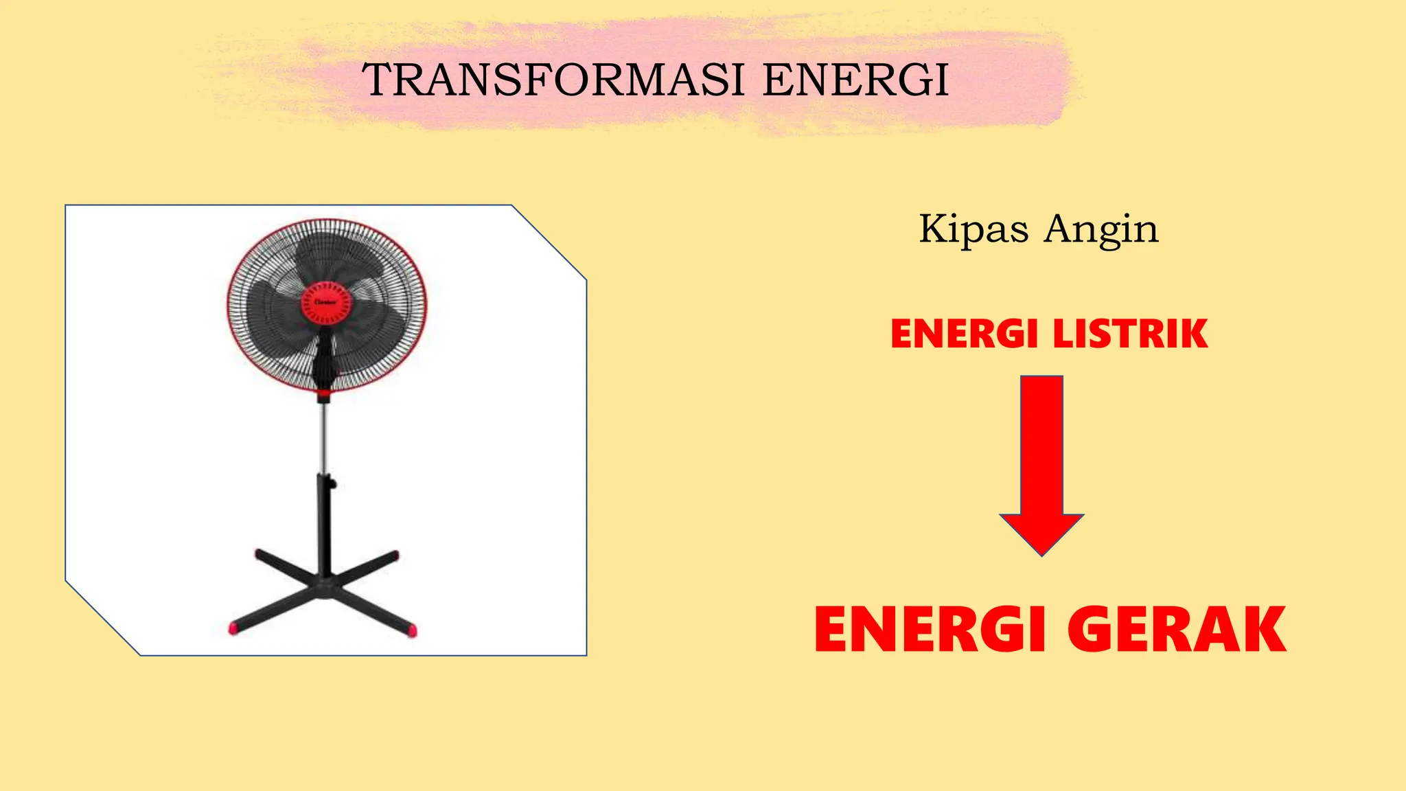 tranformasi energi atau perubahan energi | PPTX