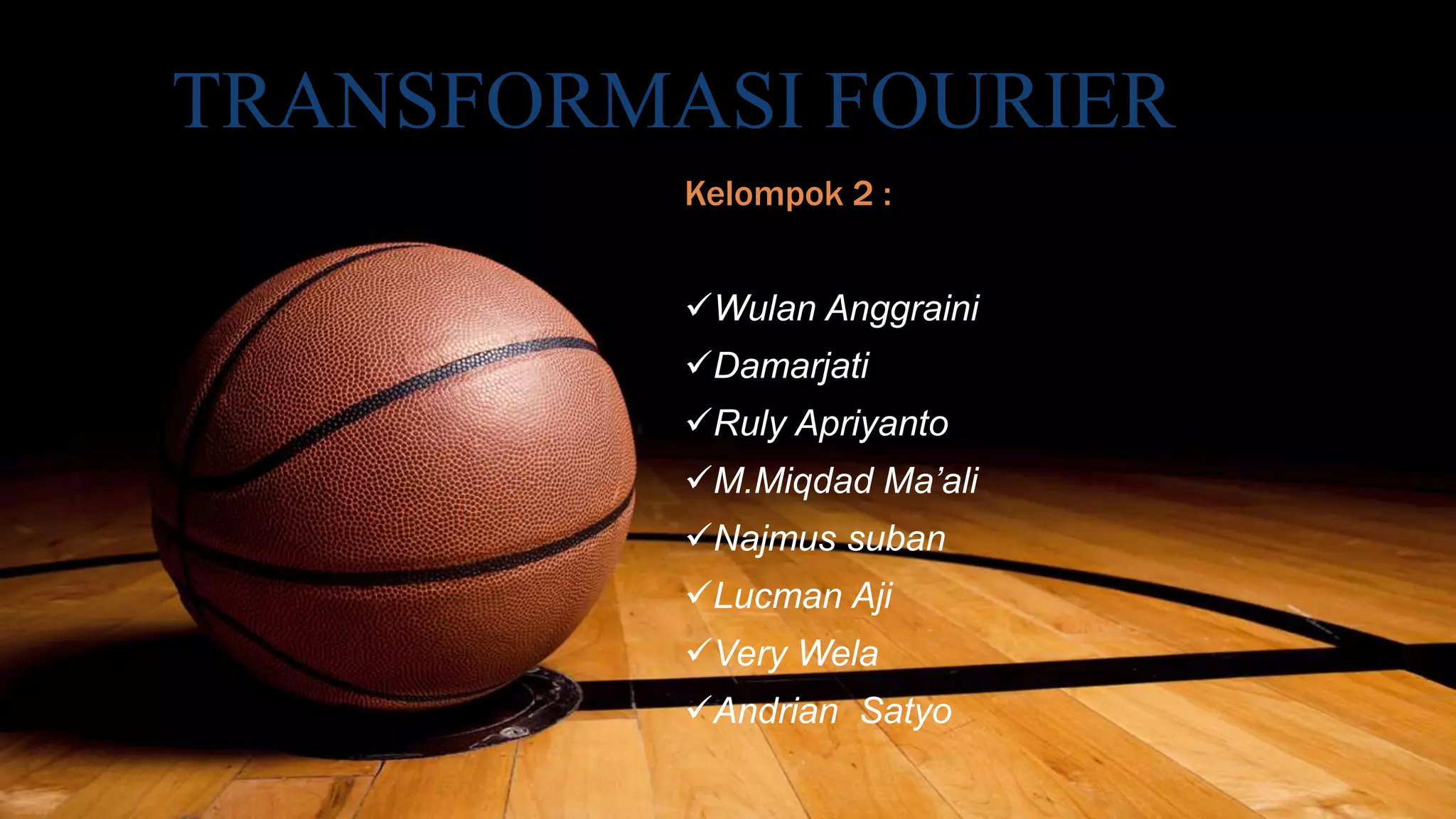 Transformasi fourier Trigonometri dan fungsi genap ganjil | PPTX