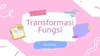 Transformasi Fungsi kelas 12 kurikulum merdeka | PPTX