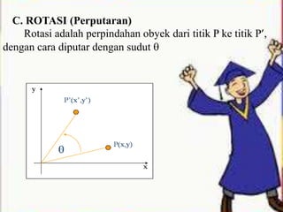 Transformasi geometri smk | PPTX