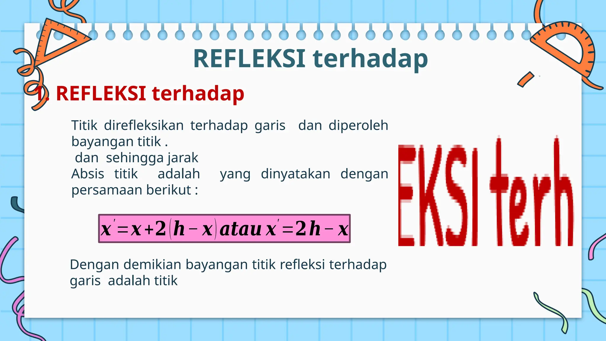 Transformasi geometri dalam matematika lanjut | PPTX