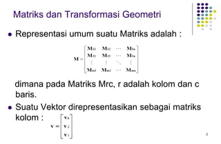Transformasi geometri | PPTX