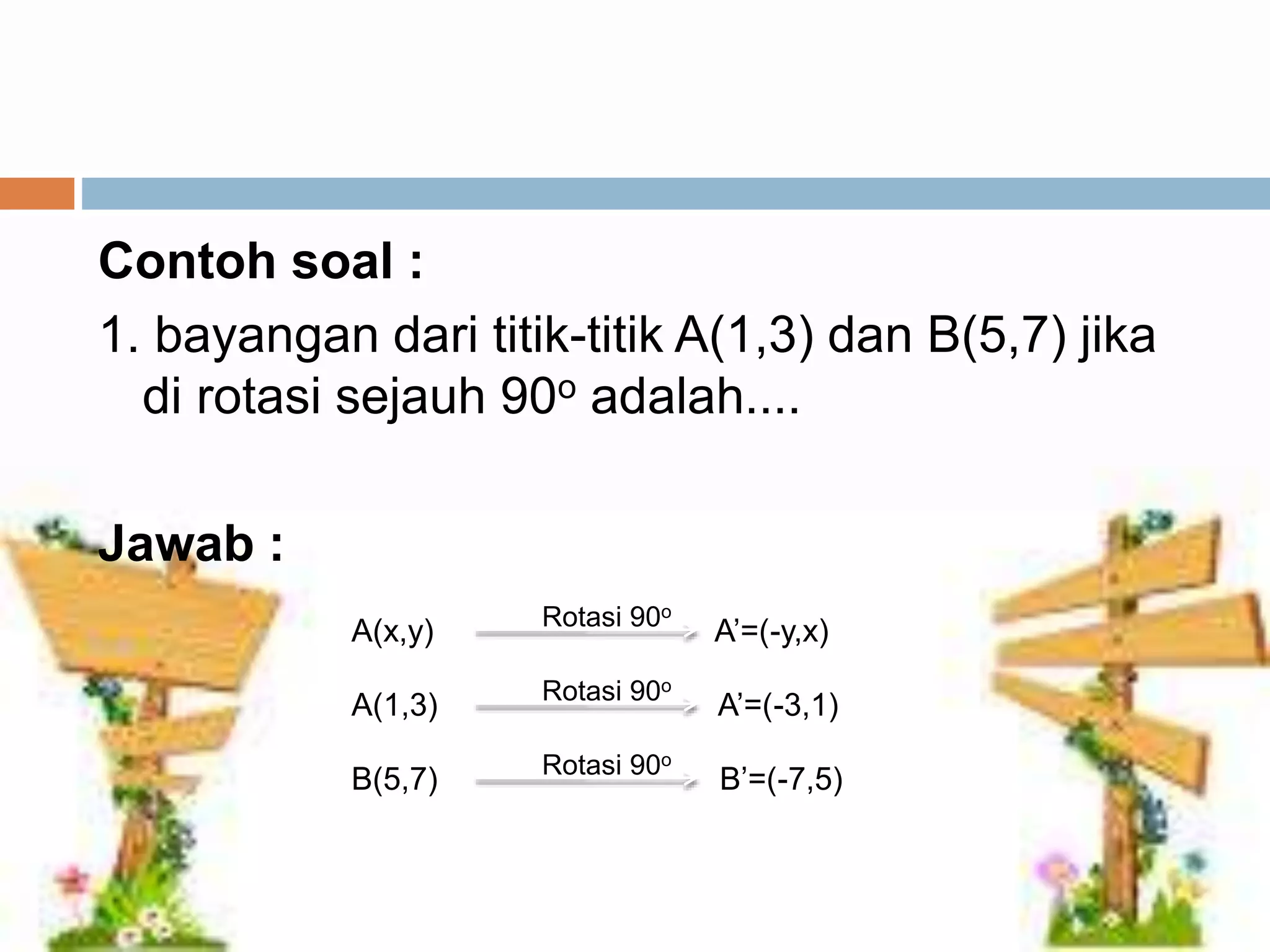 Transformasi geometri MATEMATIKA KELAS 12 SMA lengkap dengan contoh ...