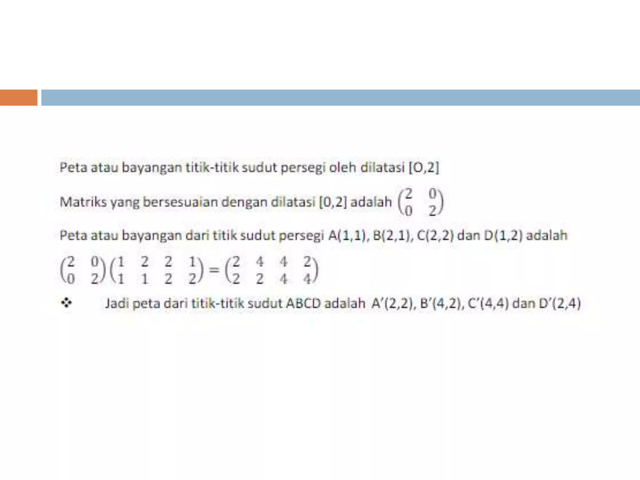 Transformasi geometri MATEMATIKA KELAS 12 SMA lengkap dengan contoh ...